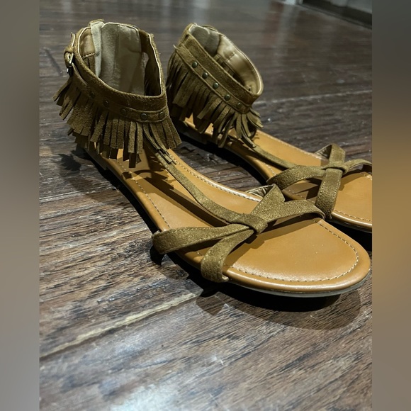Indigo | Shoes | Indigo Rd Fringe Sandals | Poshmark